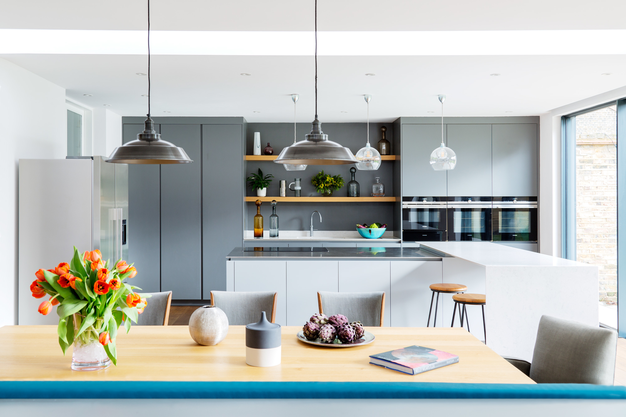 Contemporary & Modern Bespoke Kitchen At Hogarth | HUX London