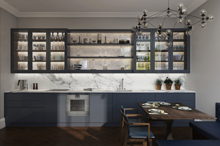 Sleek & Modern Bespoke Kitchen At Elmwood | HUX London
